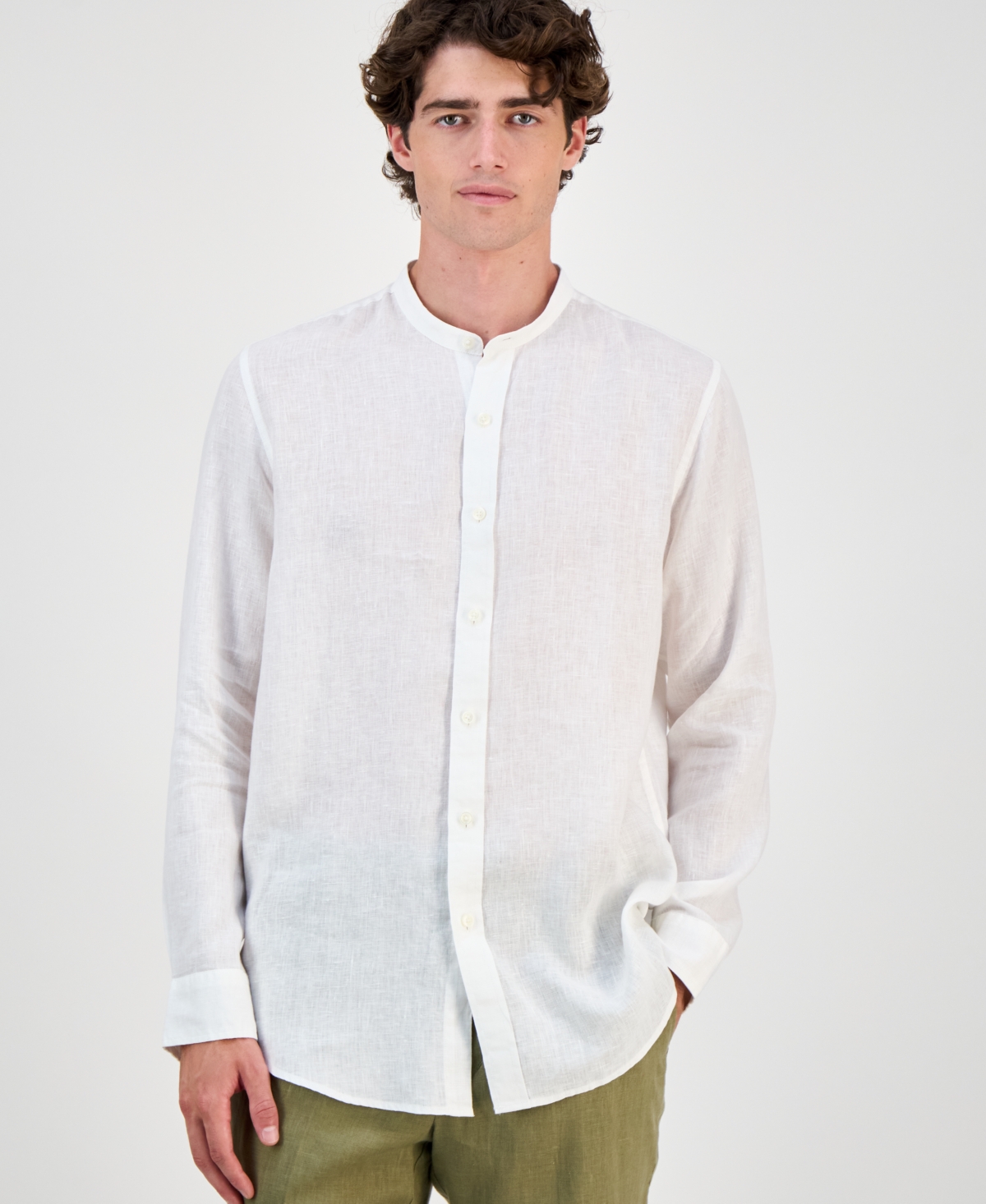 Click here for Club Room Mens 100 Linen Shirt  Created for Macys... prices