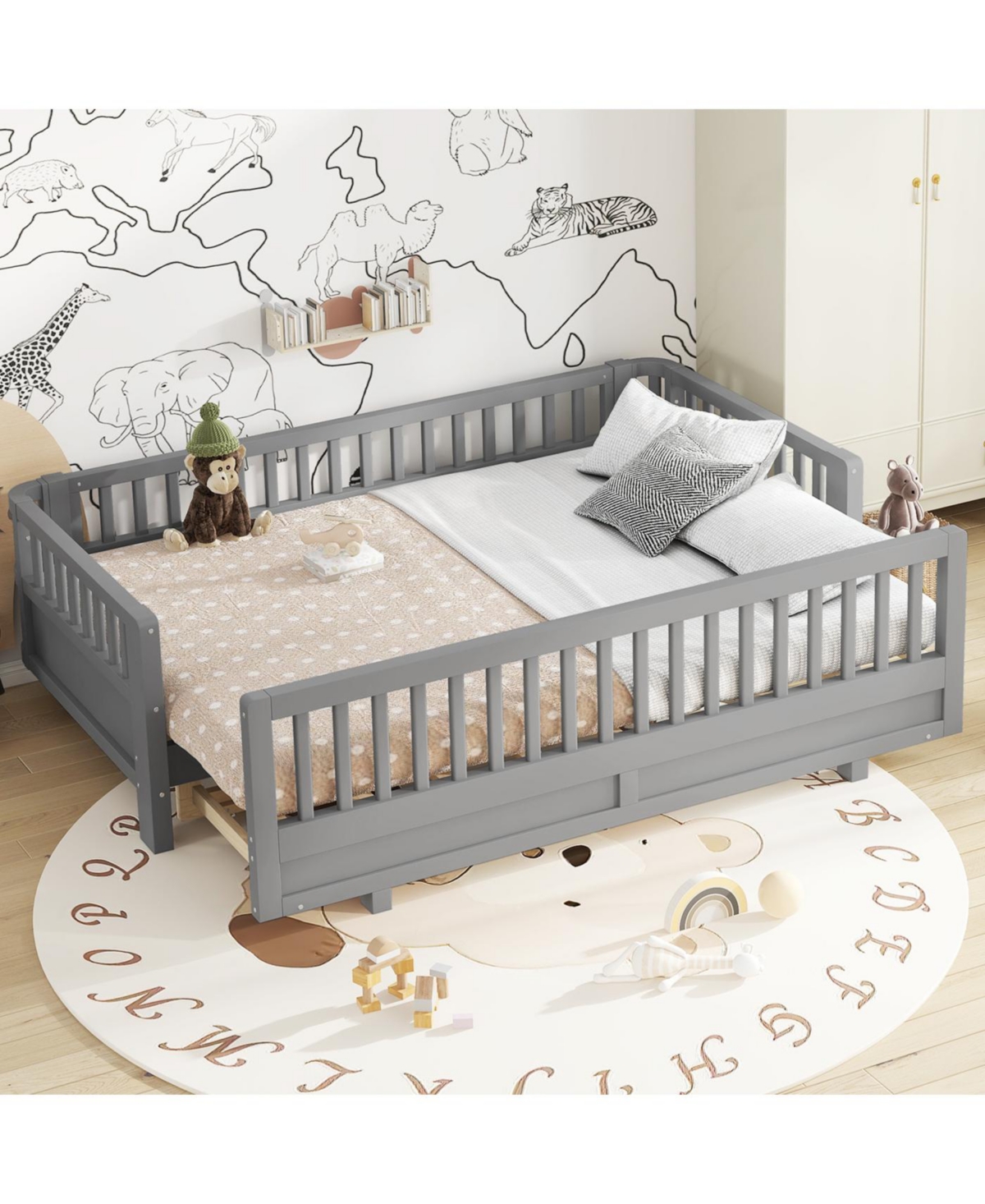 Click here for Streamdale Furniture Twin Xl Solid Wood Platform B... prices