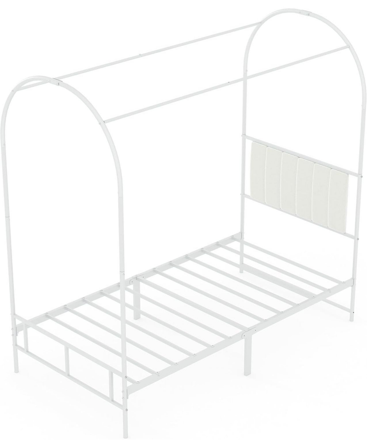 Click here for gaomon Twin Canopy Bed Frame  Metal Kids Platform... prices