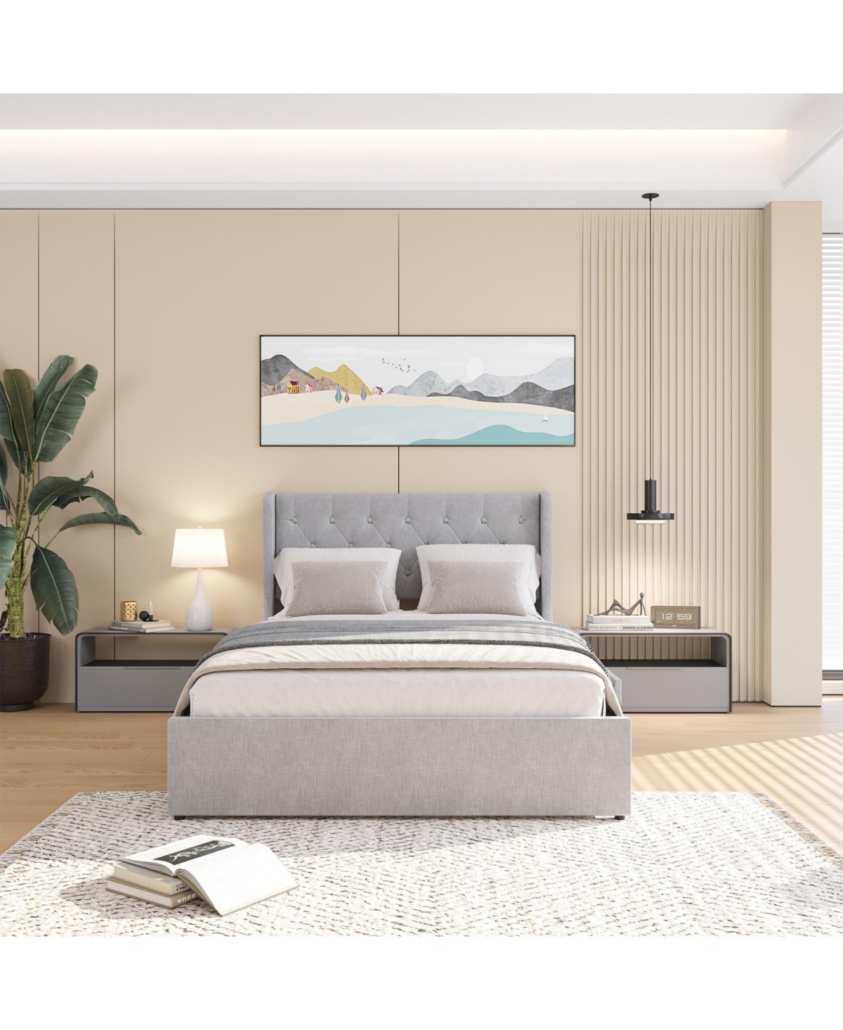 Click here for Streamdale Furniture Streamdale Full Size Bed Fram... prices