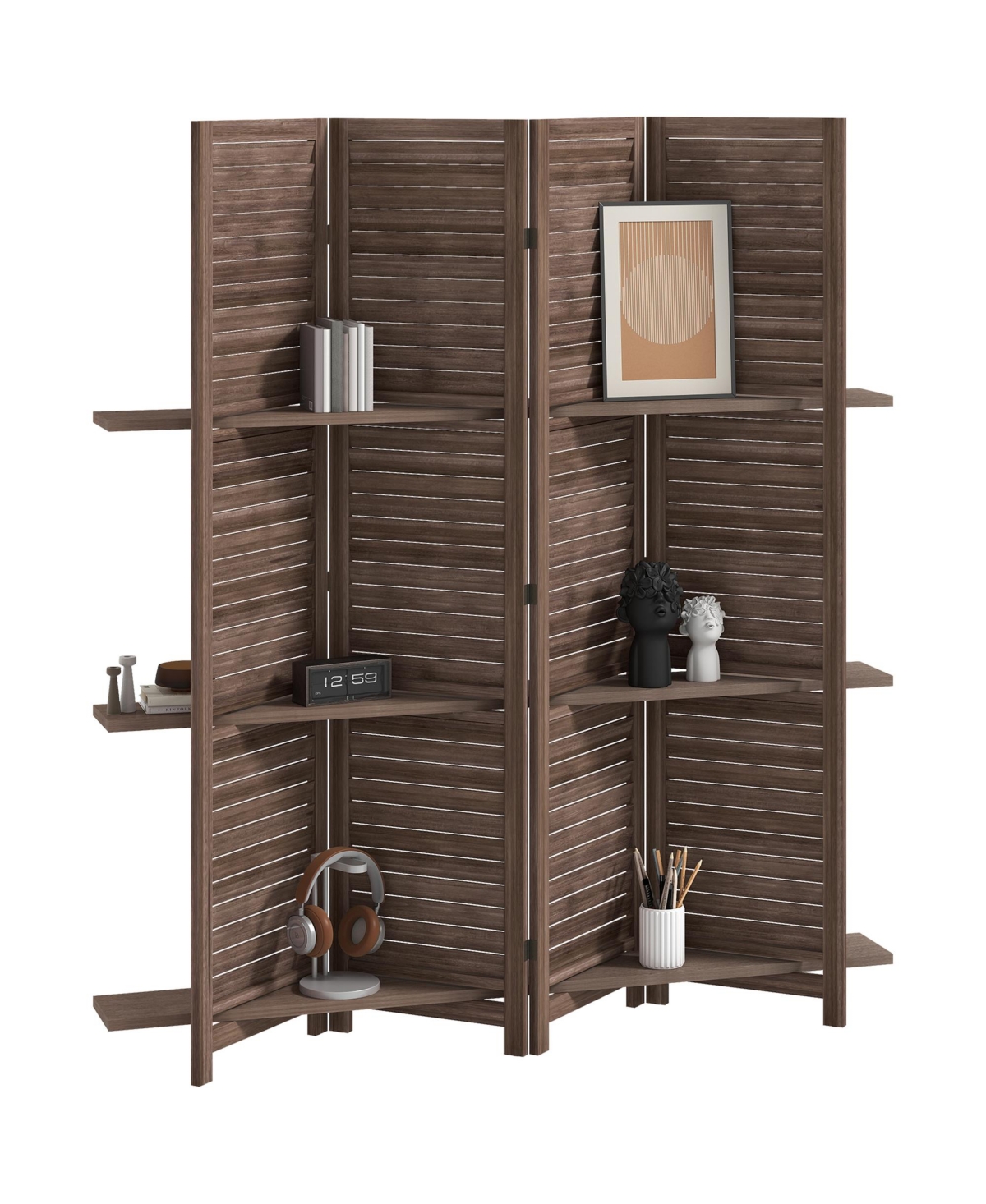 Click here for Homcom 4 Panel Privacy Screen  Room Divider with 3... prices