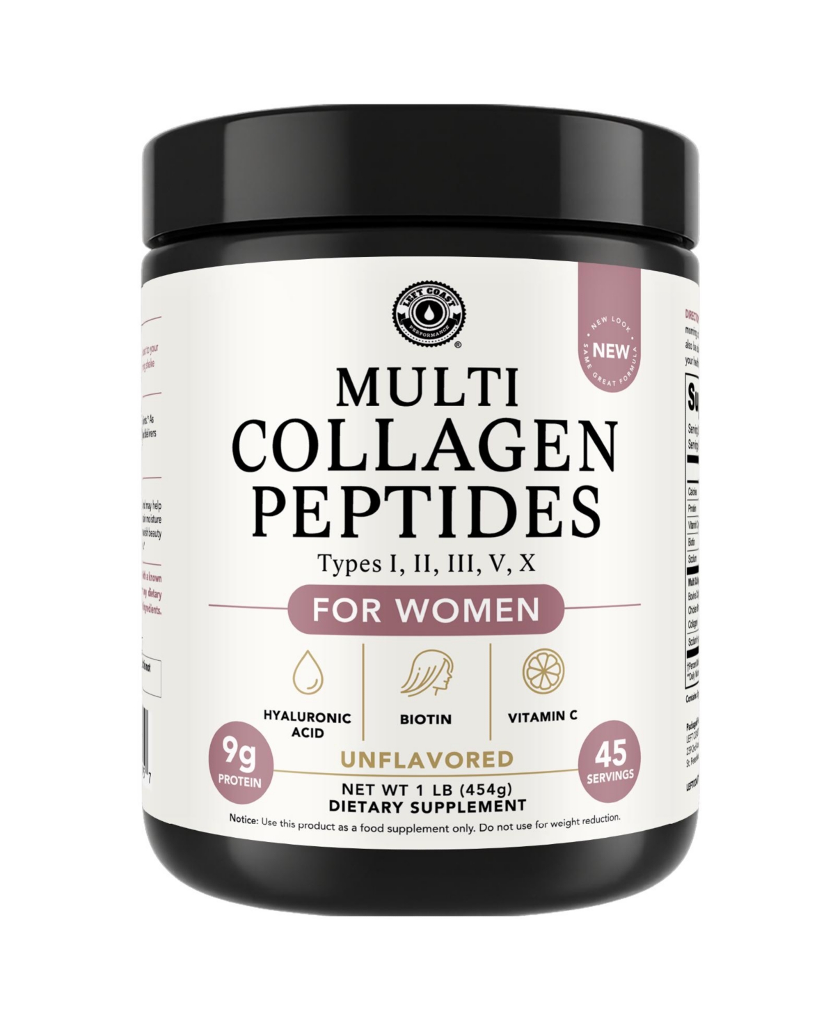 Click here for Left Coast Performance Multi Collagen  Unflavored... prices