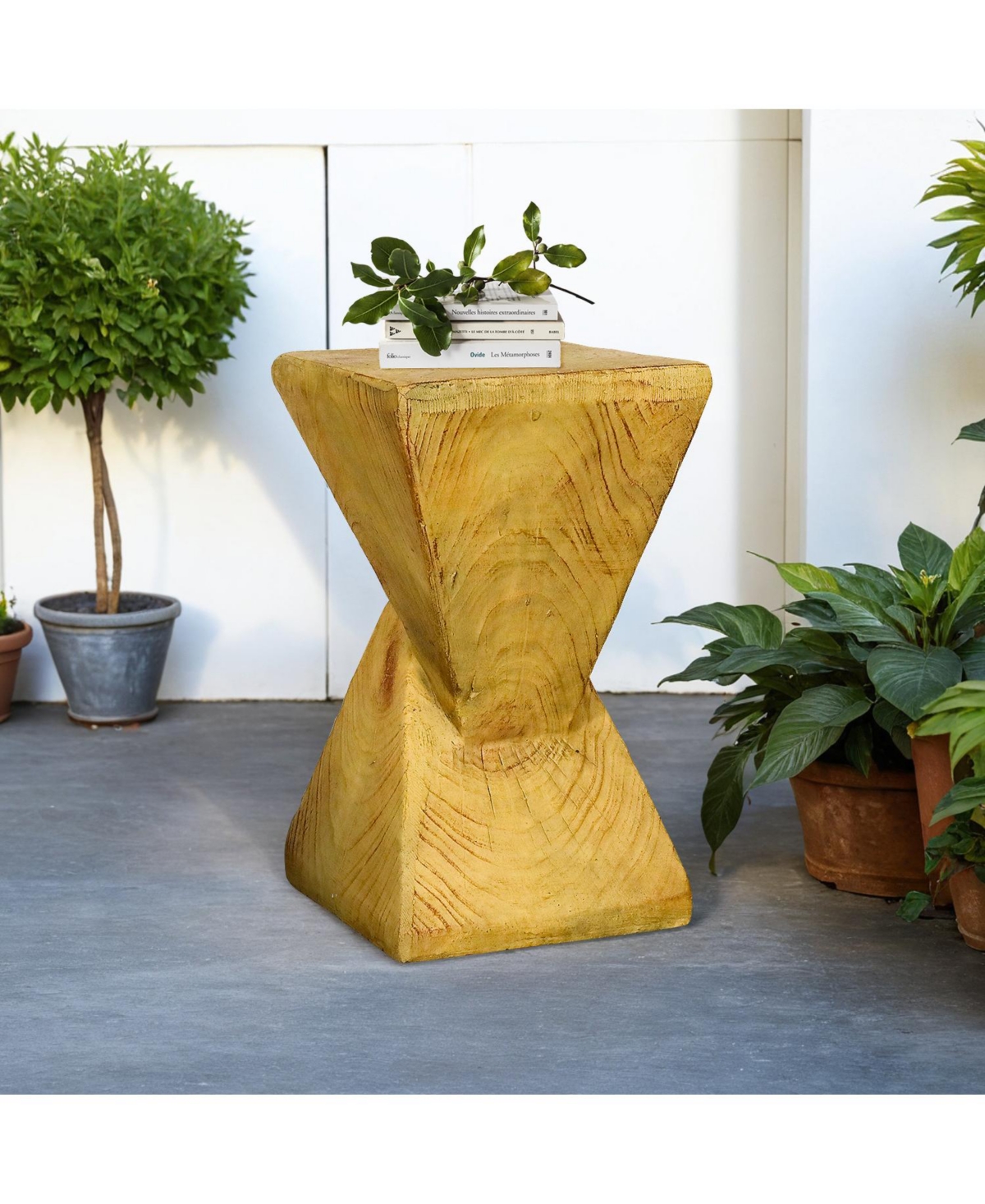 Click here for Sunjet 19.6" H Modern Concrete Side Table - S... prices