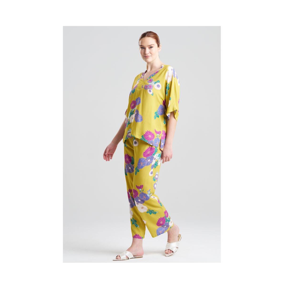 Click here for Natori Womens Kiku - Challis Dolman Pj - Chartreus... prices