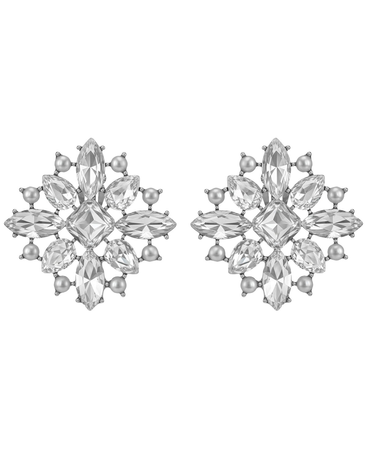 Click here for Guess Pave Stones And Imitation Pearl Sparkling Cl... prices