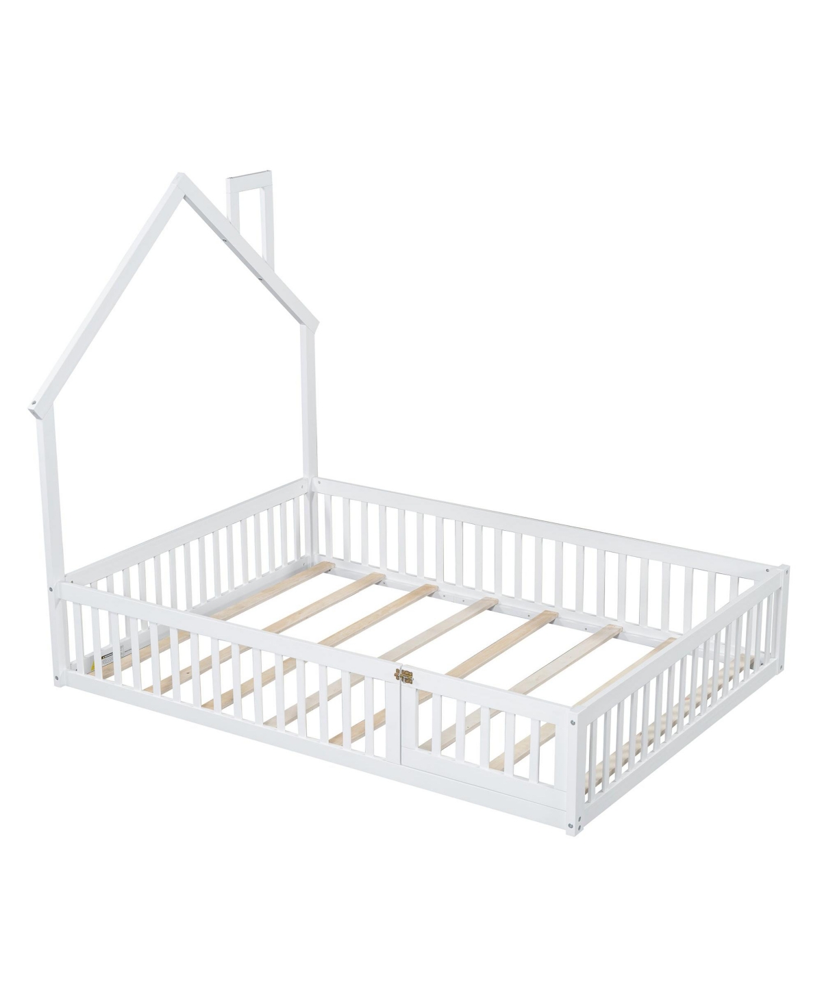 Click here for Boyel Living Wood Full Size House Platform Bed wit... prices