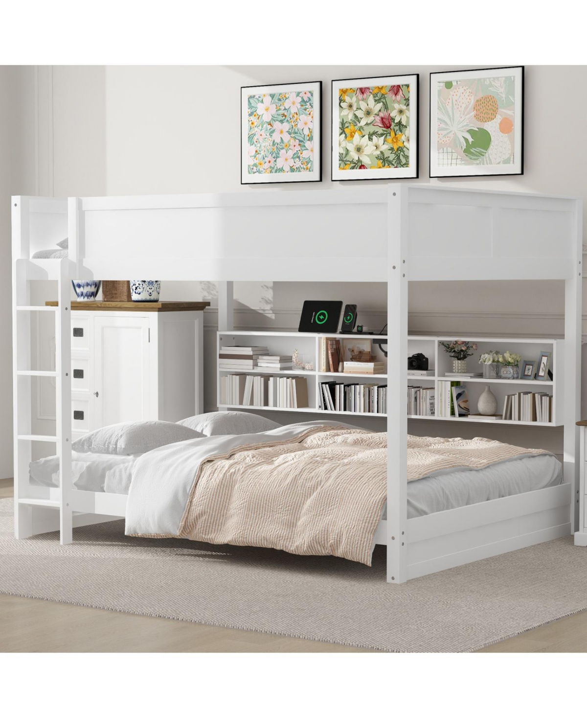 Click here for Streamdale Furniture Queen over Queen Storage Bunk... prices