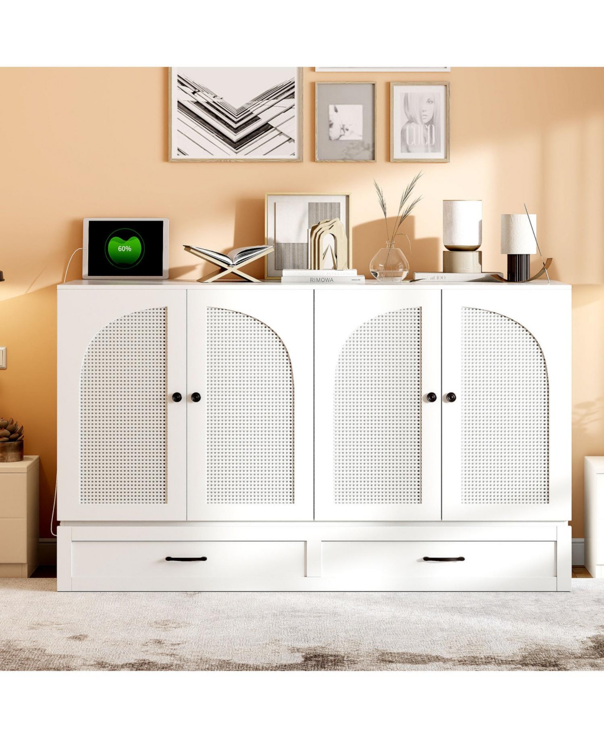 Click here for Streamdale Furniture Queen Size Murphy Bed with La... prices