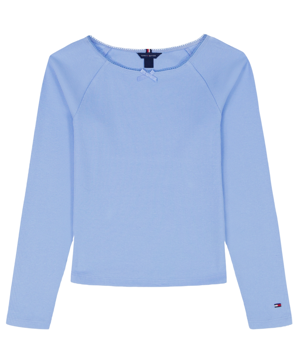 Click here for Tommy Hilfiger Girls 7-16 Round Neck T-Shirt - Blu... prices