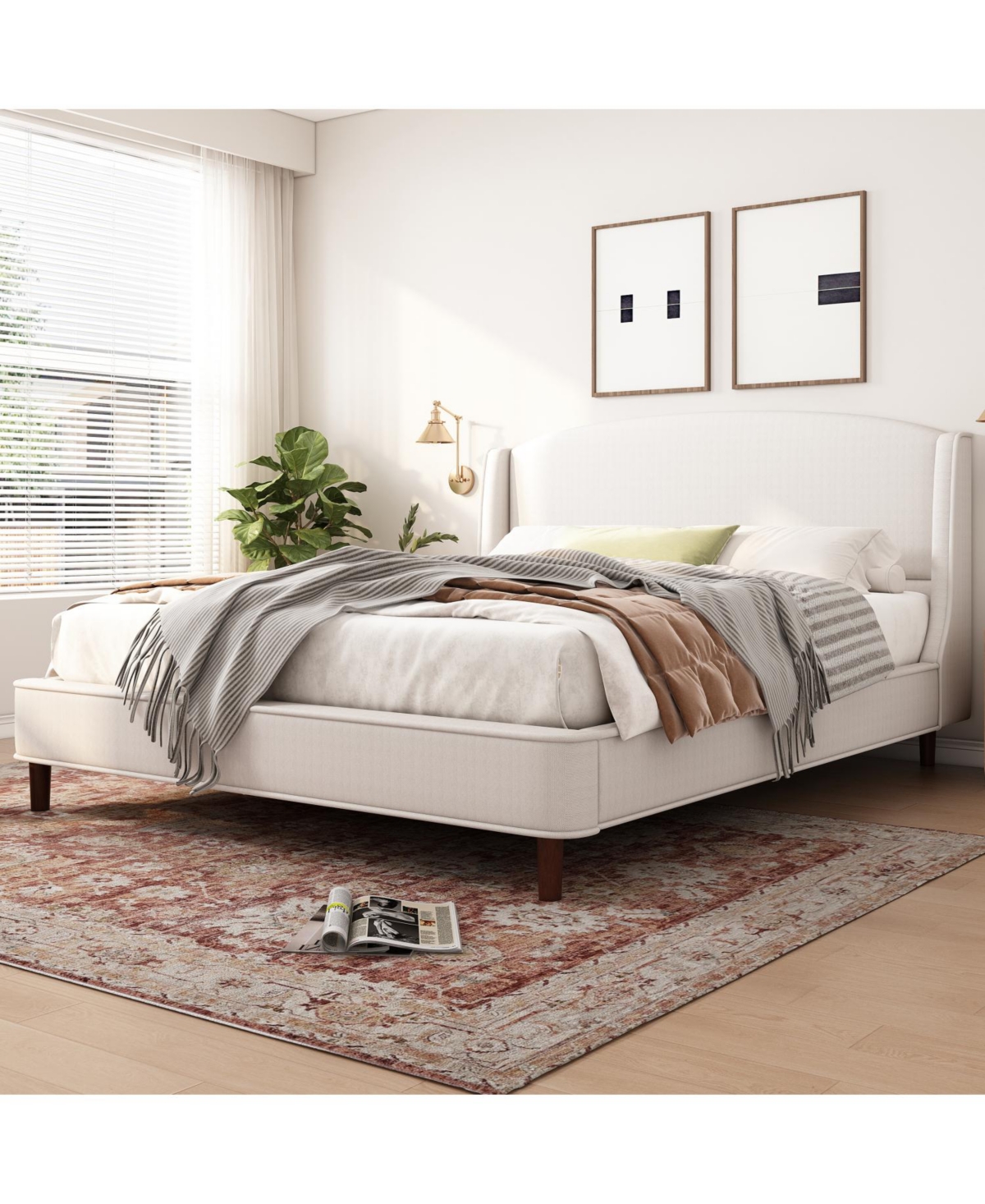 Click here for Streamdale Furniture King Size Bed Frame Upholster... prices