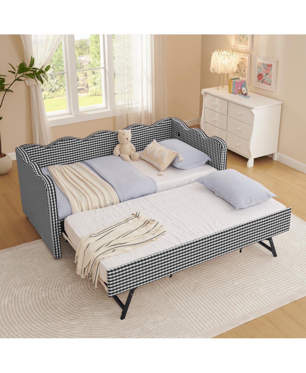 Click here for Streamdale Furniture Gingham Daybed with Trundle... prices