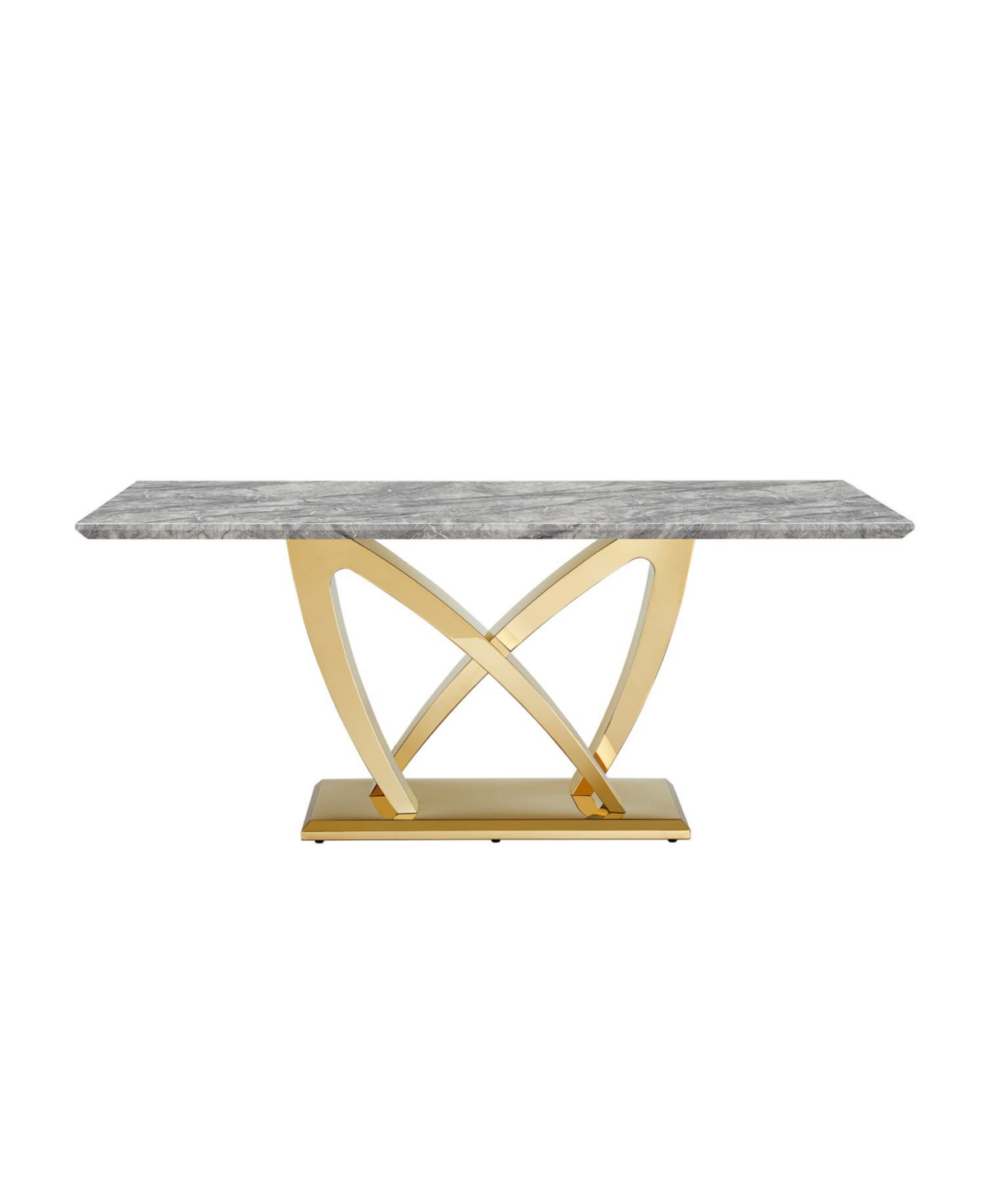 Click here for Streamdale Furniture 70" Faux Marble Dining T... prices