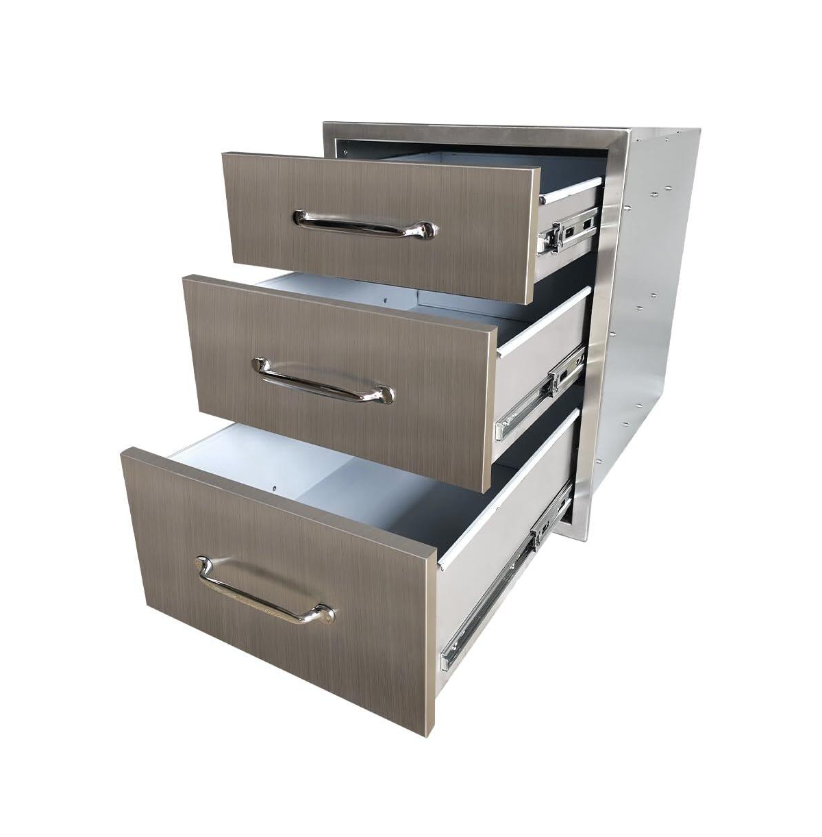 Click here for gaomon 18x23x23 Inch Outdoor Kitchen Drawer  3-Lay... prices
