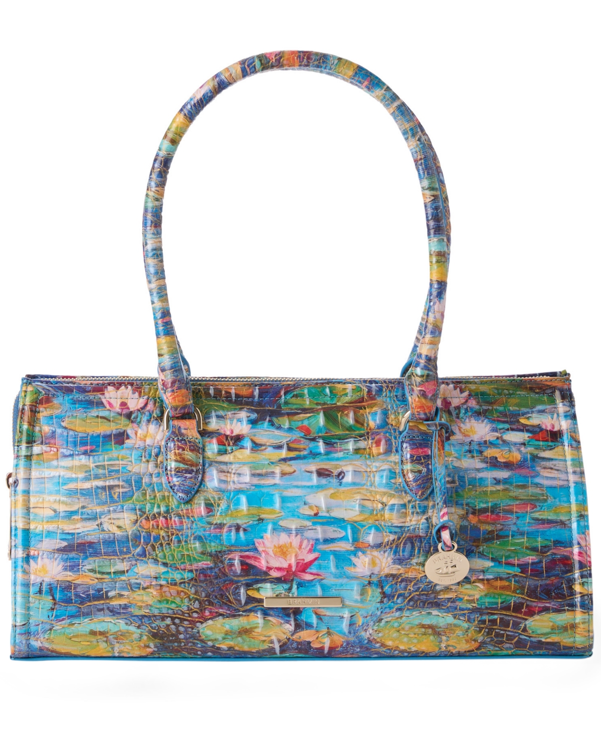 Click here for Brahmin Sophia Large Melbourne Satchel Bag - Water... prices