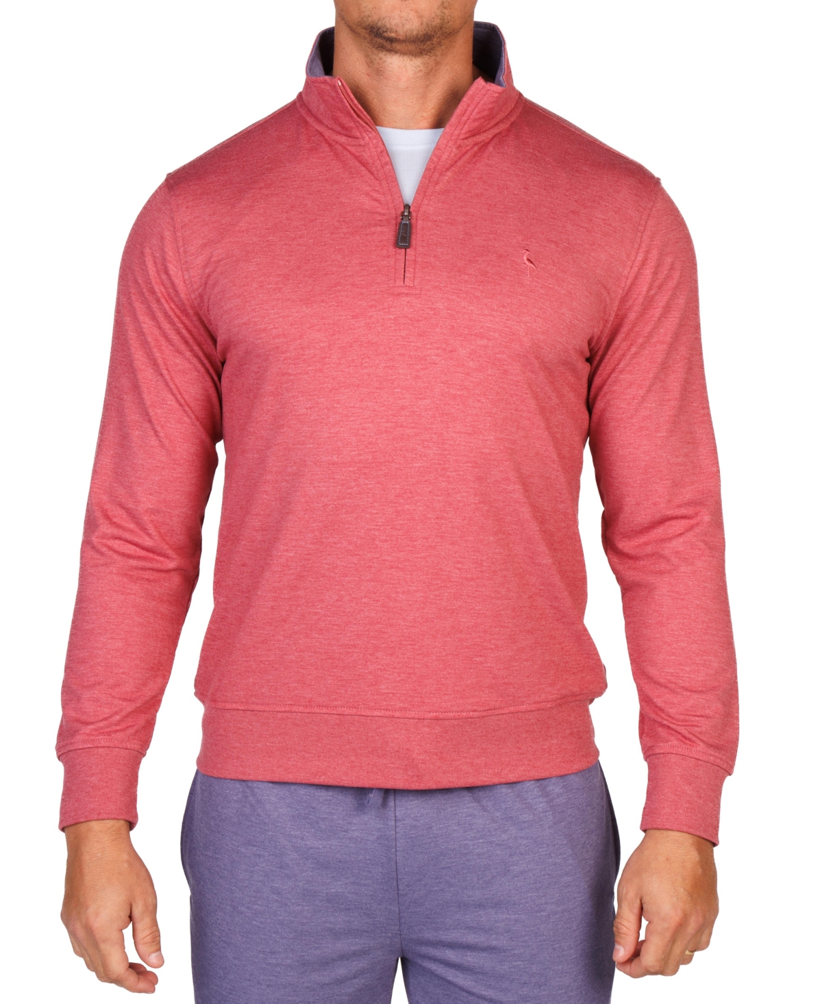 Click here for TailorByrd Mens Fine French Terry Quarter Zip - Su... prices