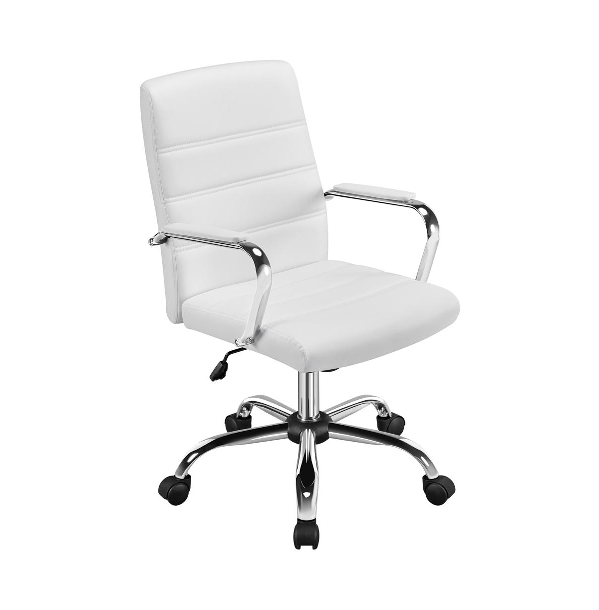 Click here for Yaheetech Mid-Back Office Chair Pu Leather Office... prices