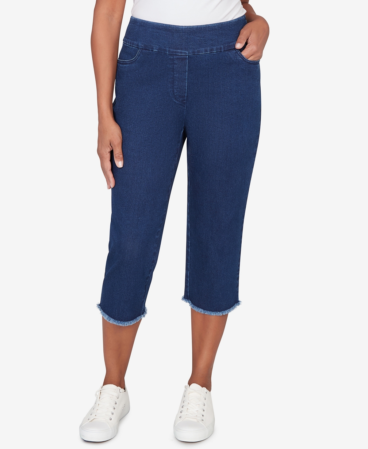 Click here for Alfred Dunner Petite Classic Super Stretch Denim F... prices