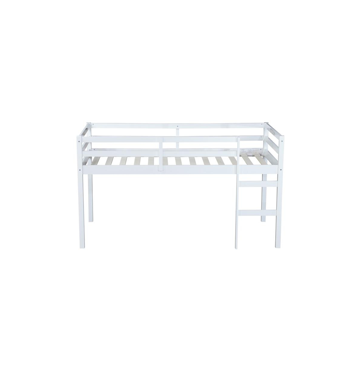 Click here for Cesicia Twin Loft Bed with Ladder Rubber Wood Plat... prices