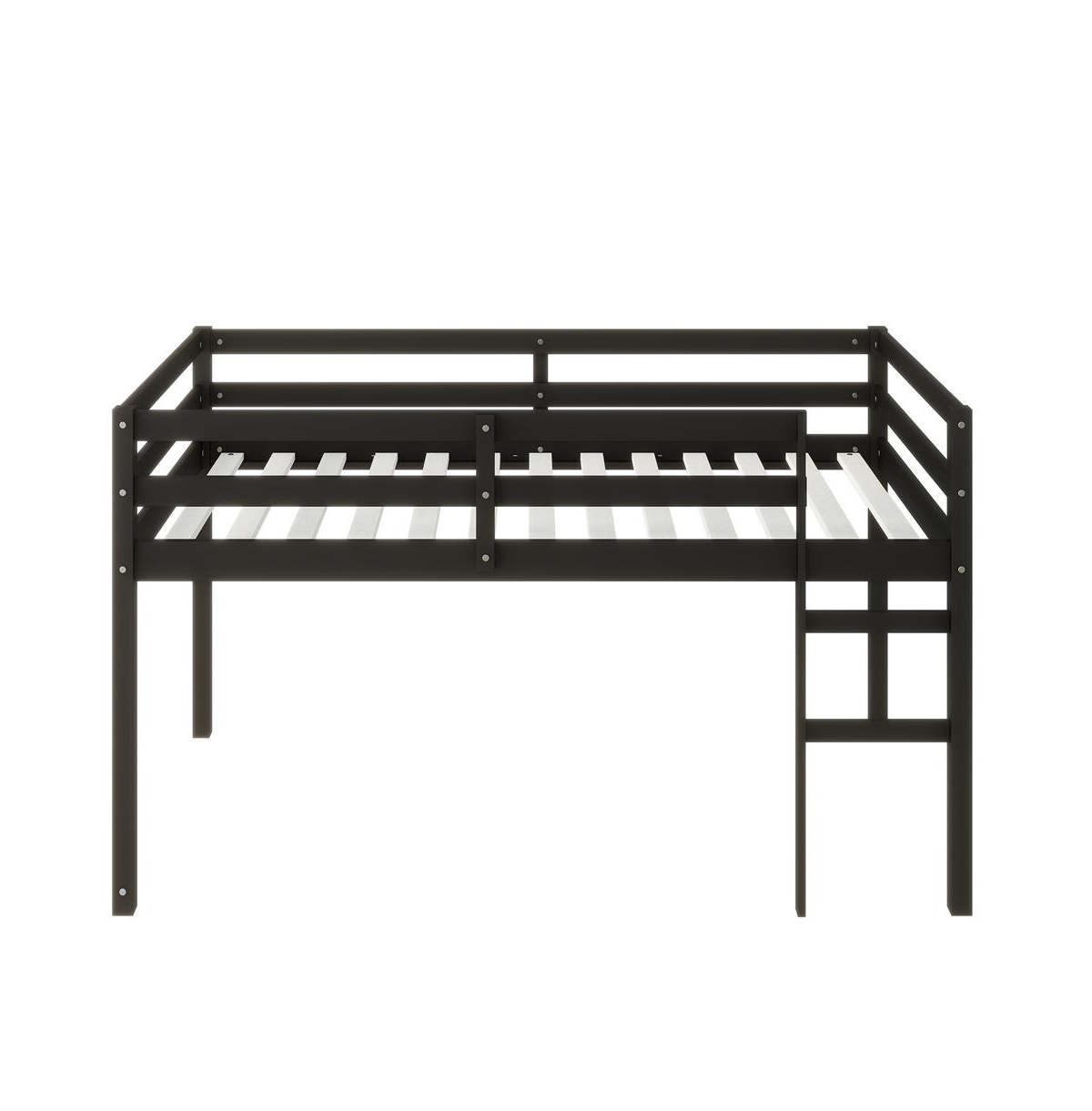 Click here for Cesicia Twin Loft Bed with Ladder Rubber Wood Plat... prices