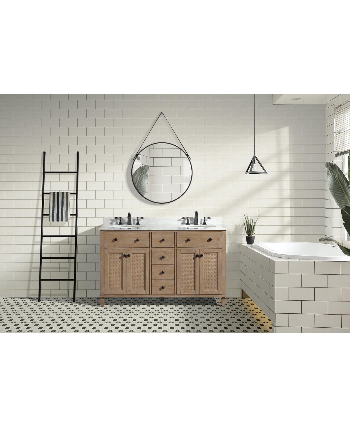 Click here for Ari Bath 55" Annie  Weathered Fir Finish - We... prices