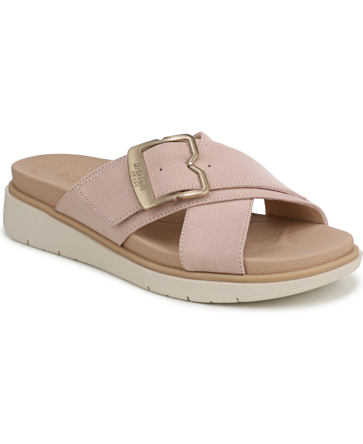 Click here for Dr. Scholls Womens Piper Slide Sandals - Pink Dust... prices