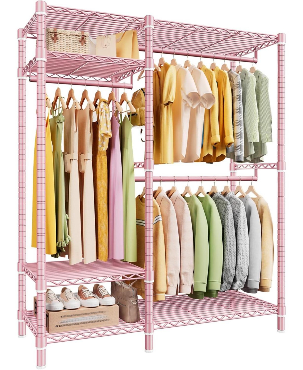 Click here for Raybee Clothes Rack Heavy Duty Loads 780LBS Clothi... prices