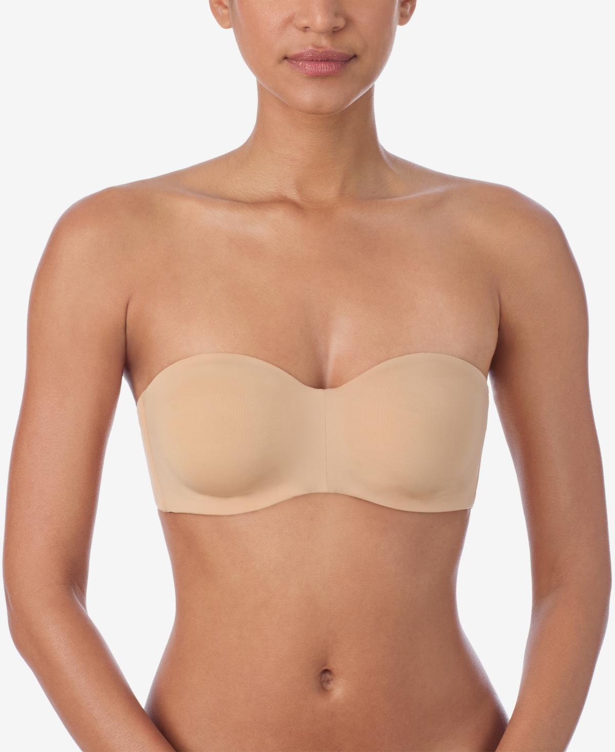 Click here for Dkny Womens Litewear Unlined Strapless Bra - Glow prices