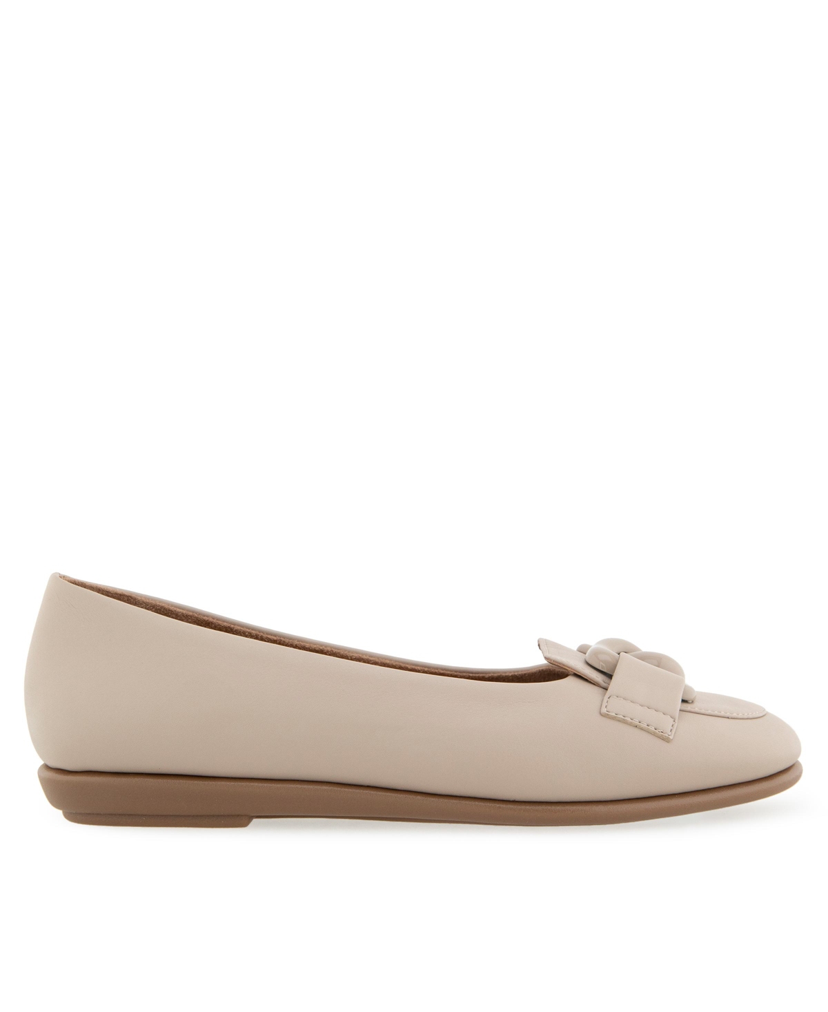 Click here for Aerosoles Womens Bell Almond Toe Ballet Flats - St... prices