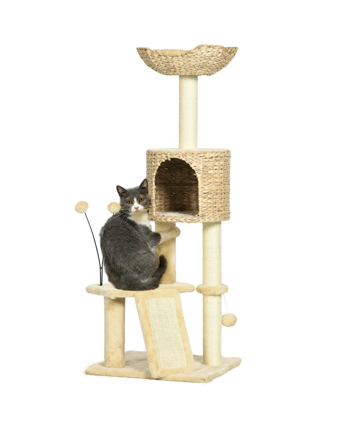Click here for Aostirmotor 45 Cat Tree with Scratching Posts  Ram... prices