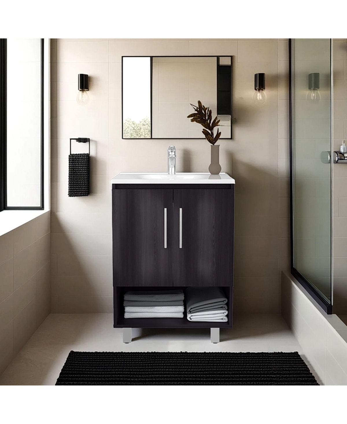 Click here for Fm Furniture Texas Freestanding Bathroom Vanity Ca... prices