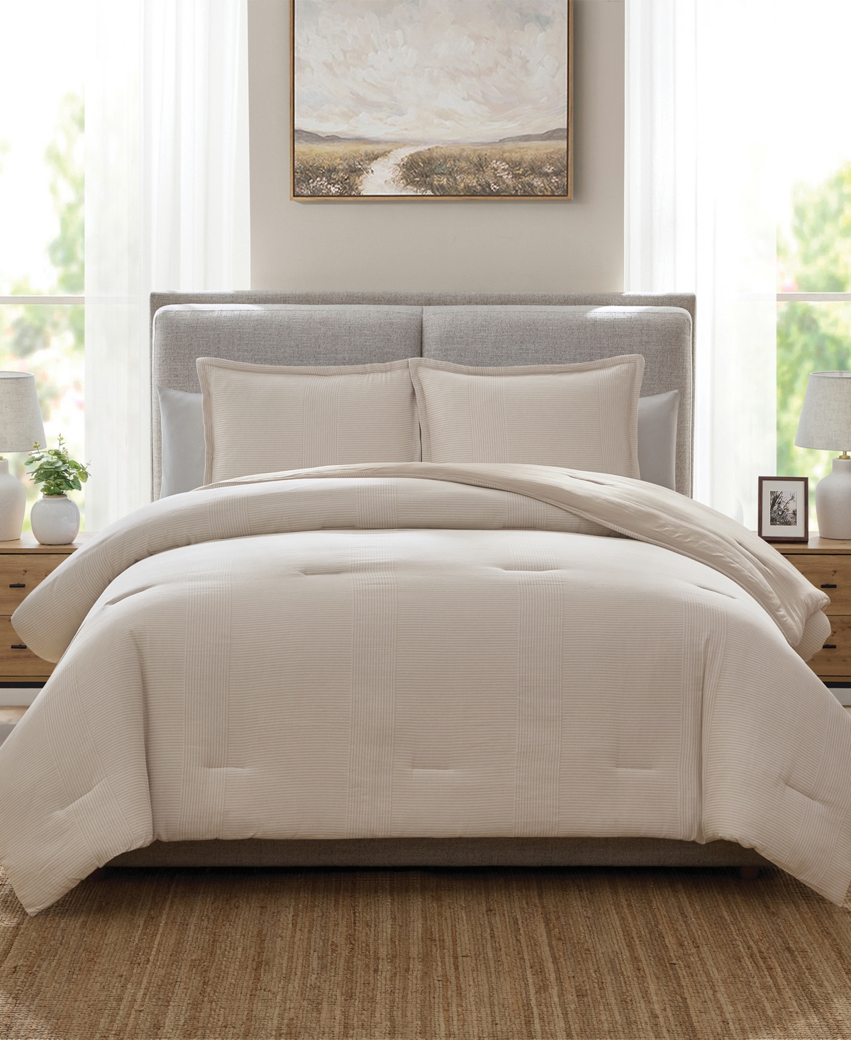 Click here for Becki Owens Ryan Stripe 3-Pc. Comforter Set  King... prices