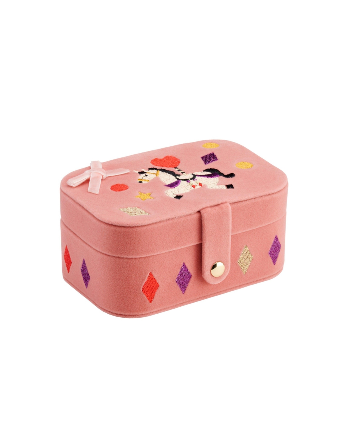 Click here for Stych Girls Unicorn Pink Jewellery Box - Pink prices