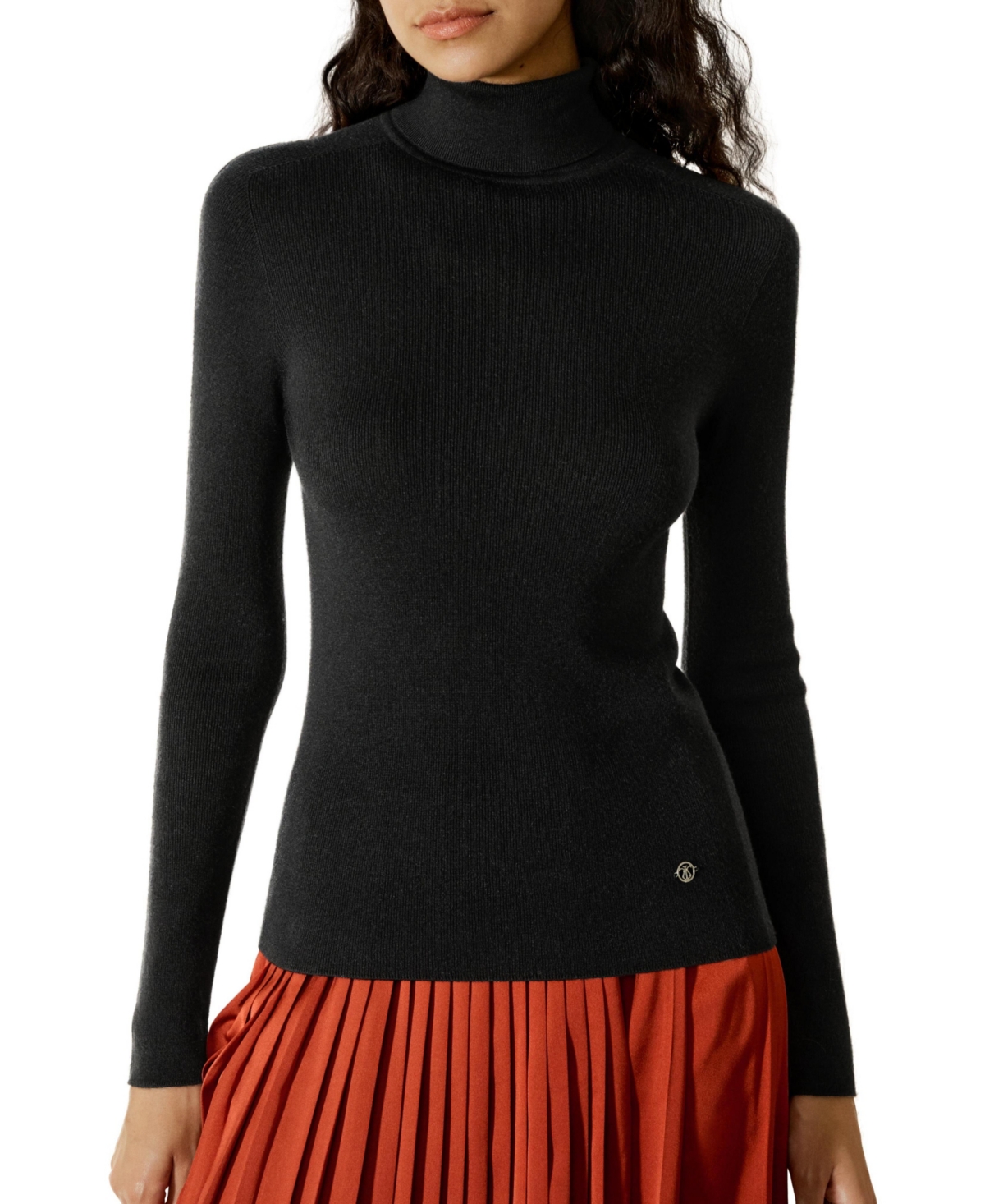 Click here for Lilysilk Womens Seamless Silk-Cashmere Blend Turtl... prices