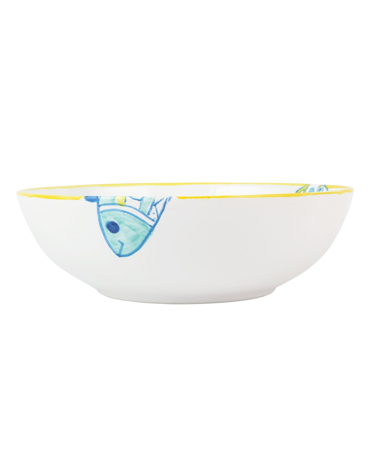 Click here for Vietri Elbas 106 oz. Fish Serving Bowl - Open Misc... prices