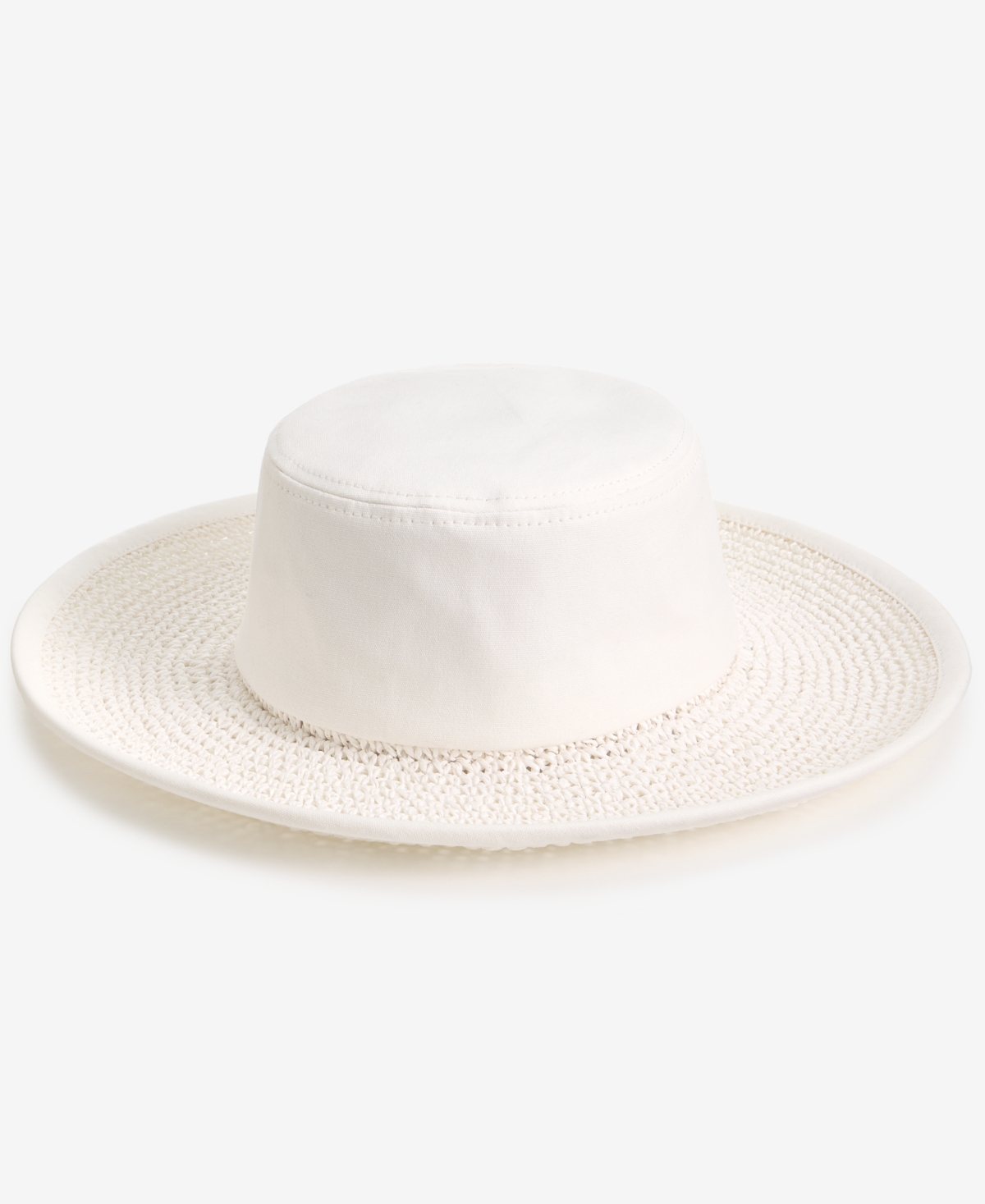 Click here for Giani Bernini Canvas Straw Bucket Hat  Macys Exclu... prices