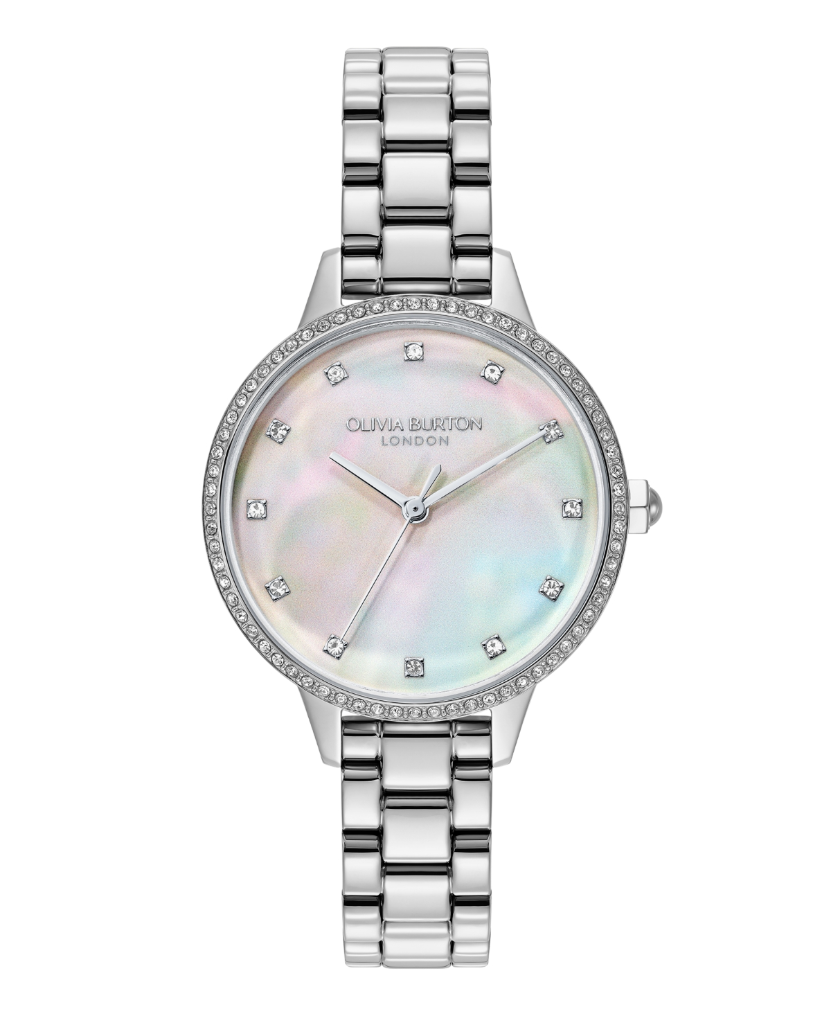 Click here for Olivia Burton Womens Captivate Silver Tone Stainle... prices