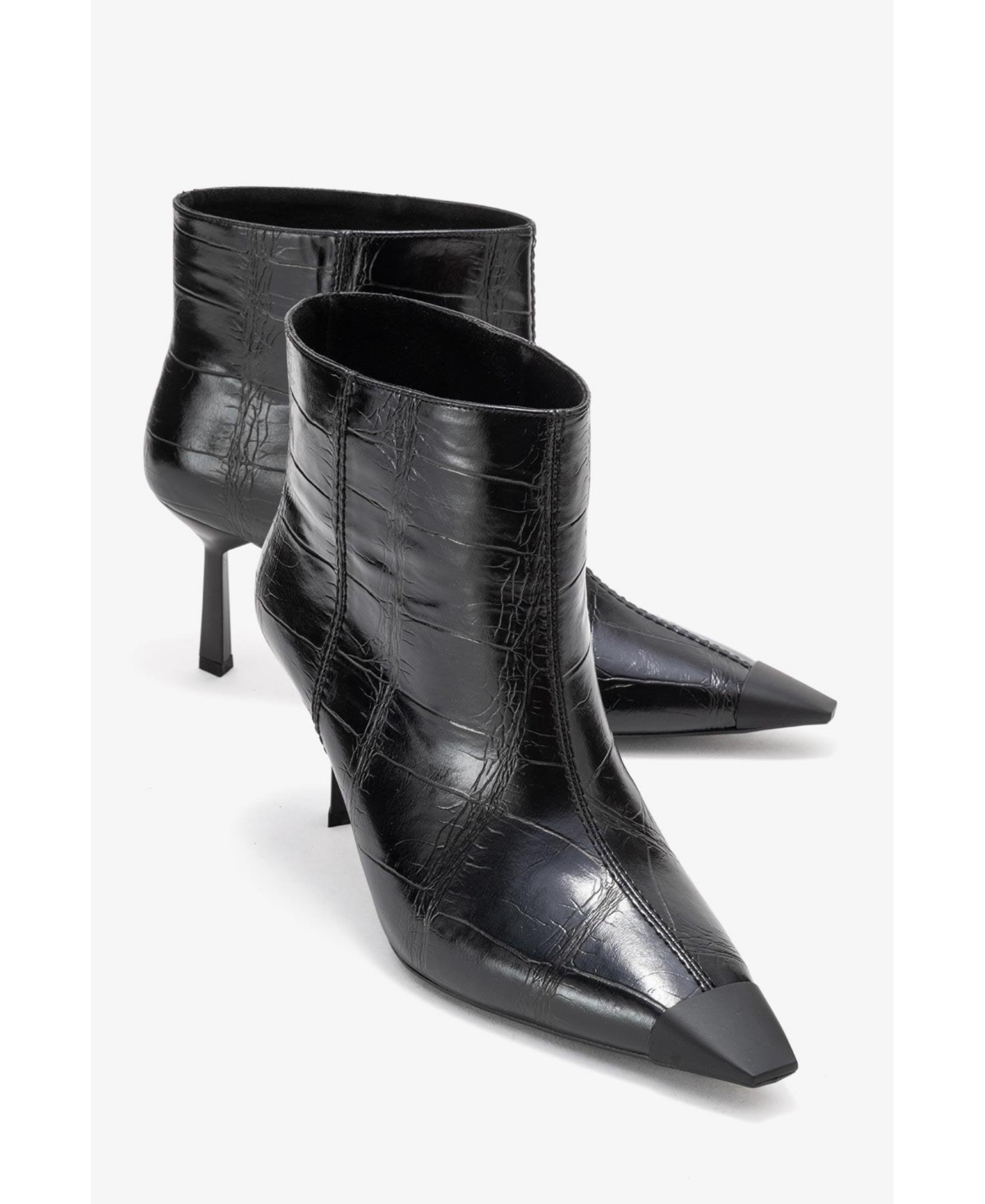 Click here for Prologue Shoes Womens Rassel Pointed Toe Boot - Bl... prices