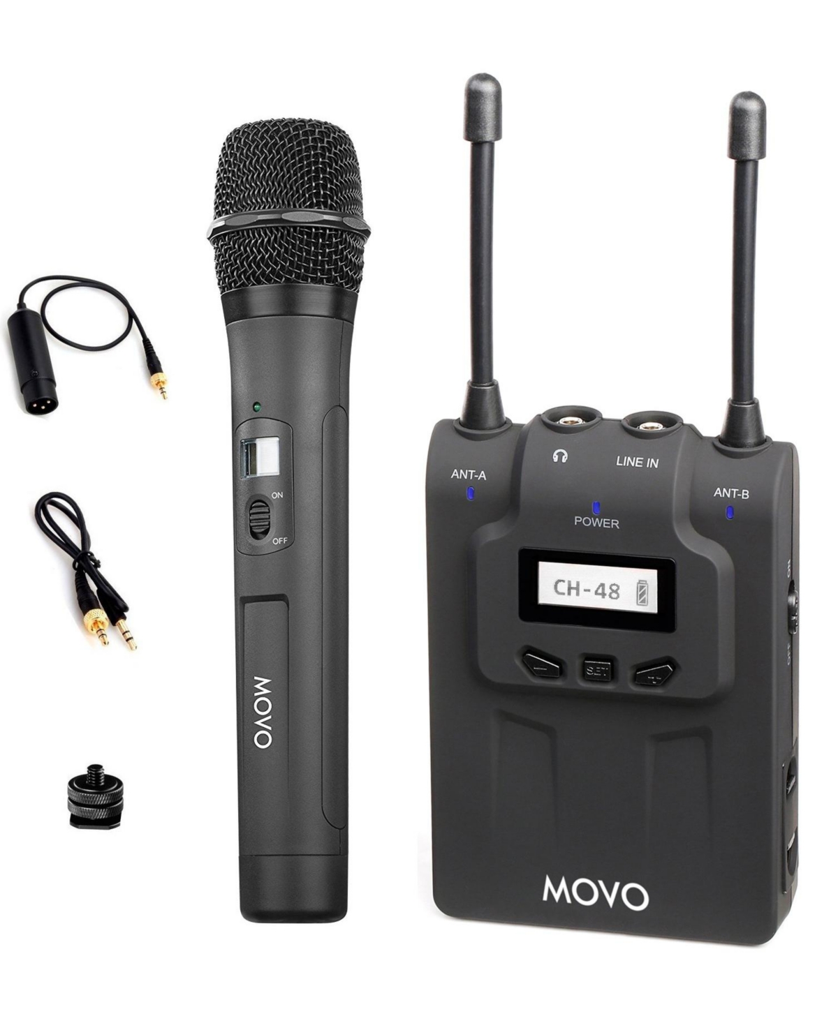 Click here for Movo WMIC80 Uhf Wireless Handheld Microphone Syste... prices