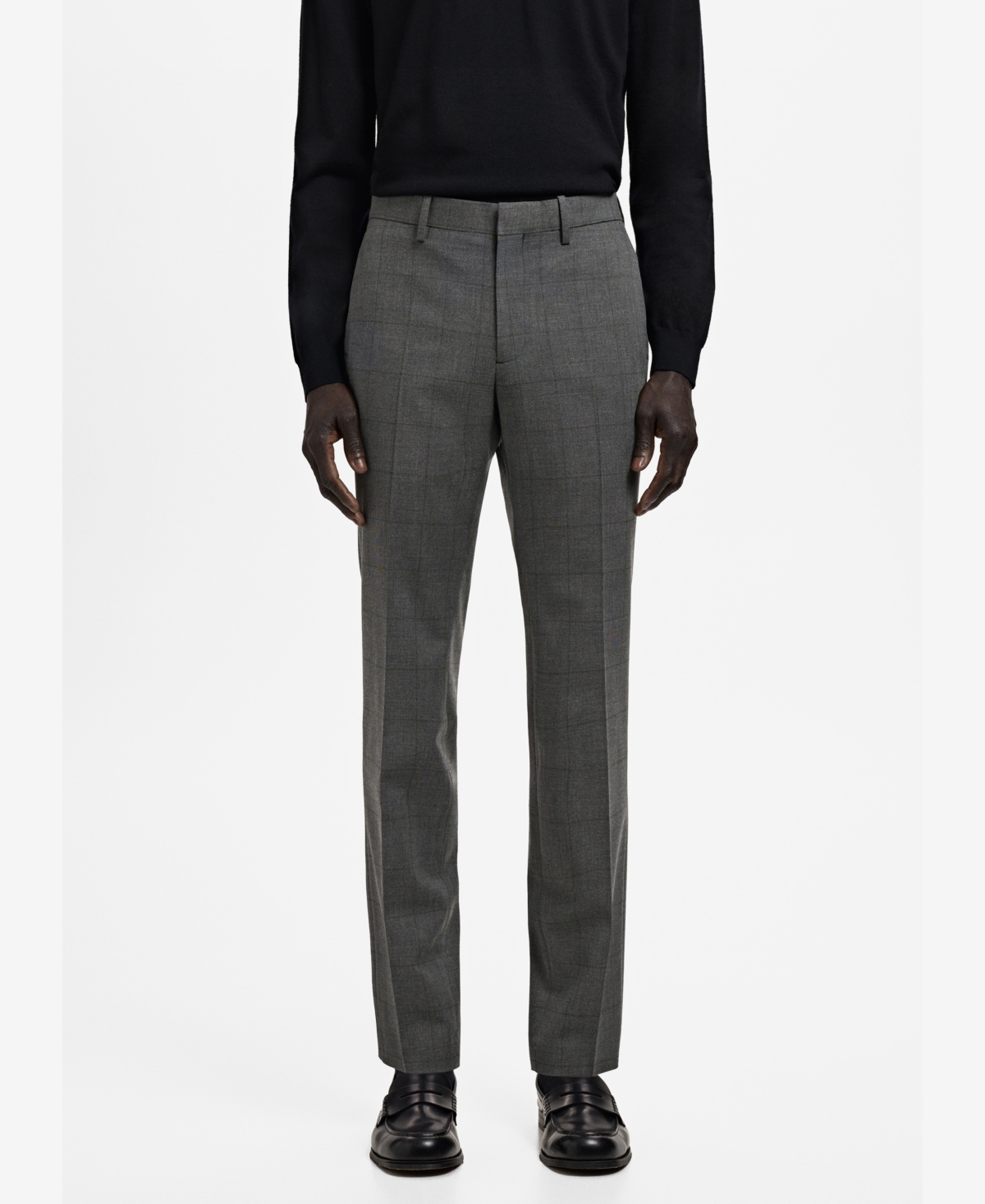 Click here for Mango Mens Stretch Fabric Super Slim-Fit Suit Pant... prices