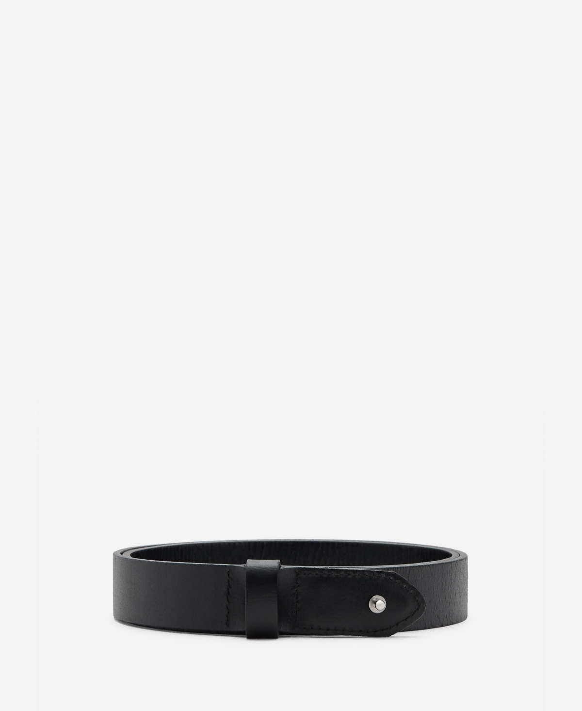 Click here for Mango Mens Leather Belt - Black prices