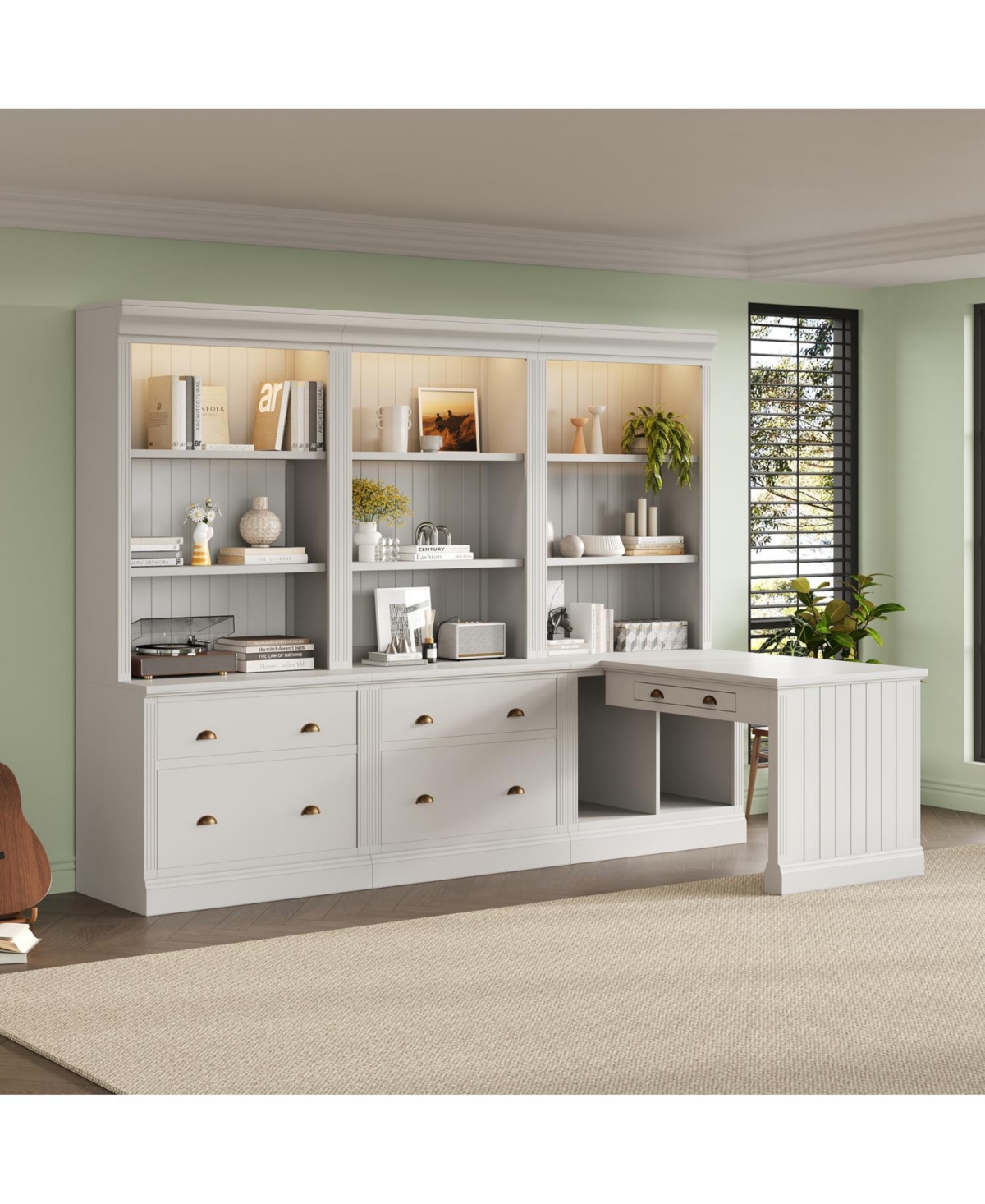 Click here for Streamdale Furniture 83.4" Modern Bookcase &... prices