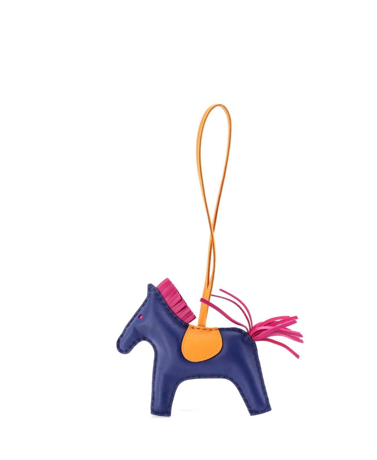 Click here for Pre-Owned HERMES Mm GriGri Rodeo Bag Charm Leather... prices