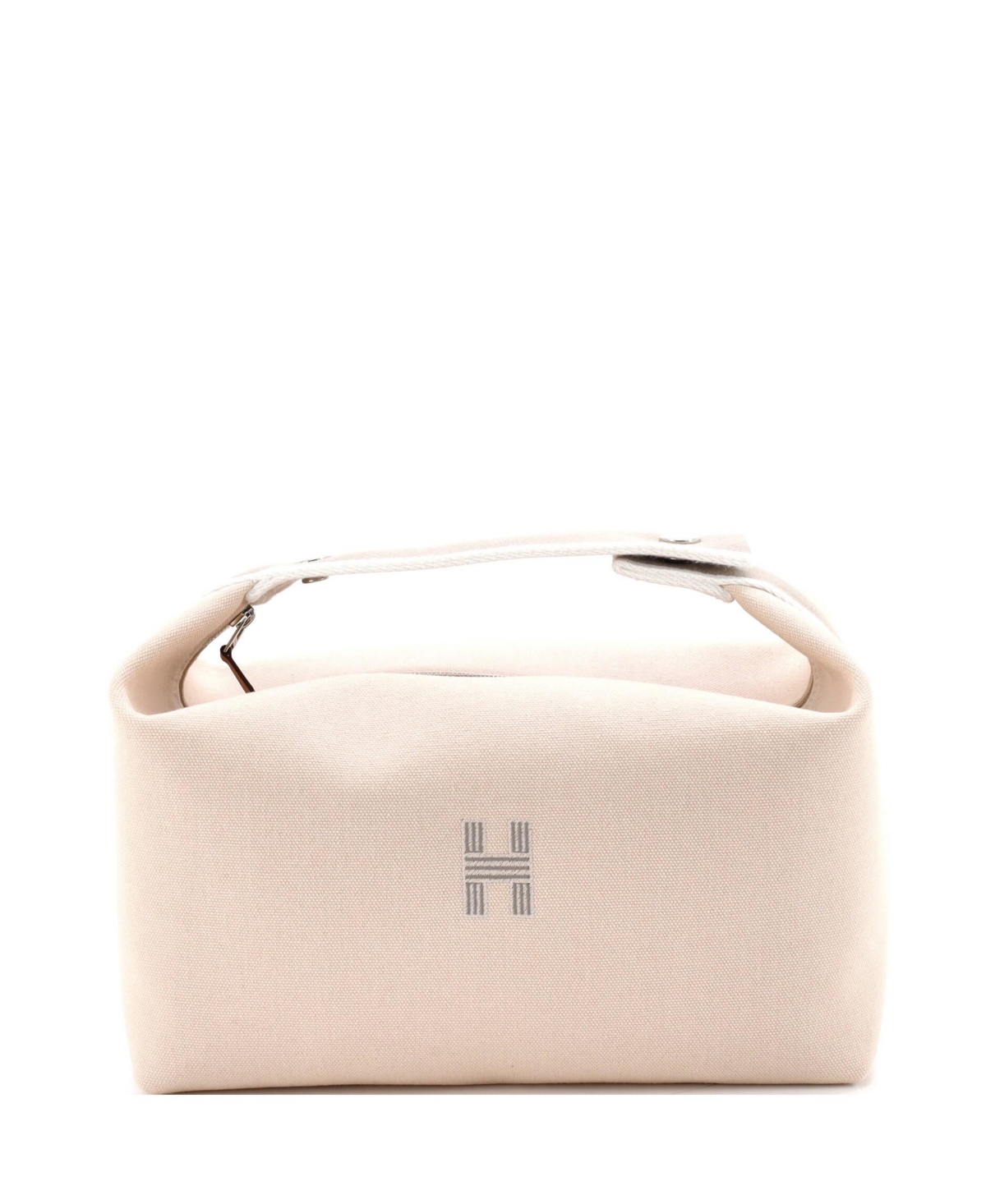 Click here for Pre-Owned HERMES Gm Bride-a-Brac Travel Case Toile... prices