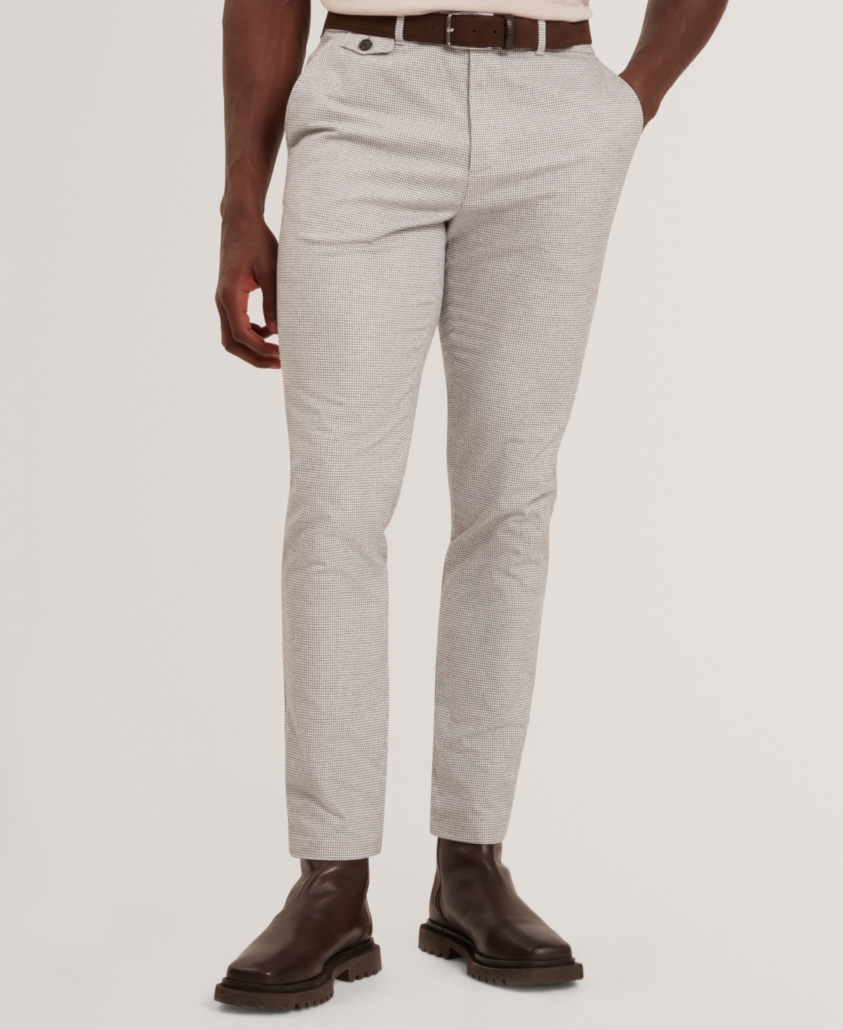 Click here for Ted Baker Mens Slim-Fit Pants - Gray prices