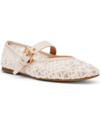 DV Dolce Vita Women's Mulaney Mesh Buckle Mary Jane Flats - Macy's