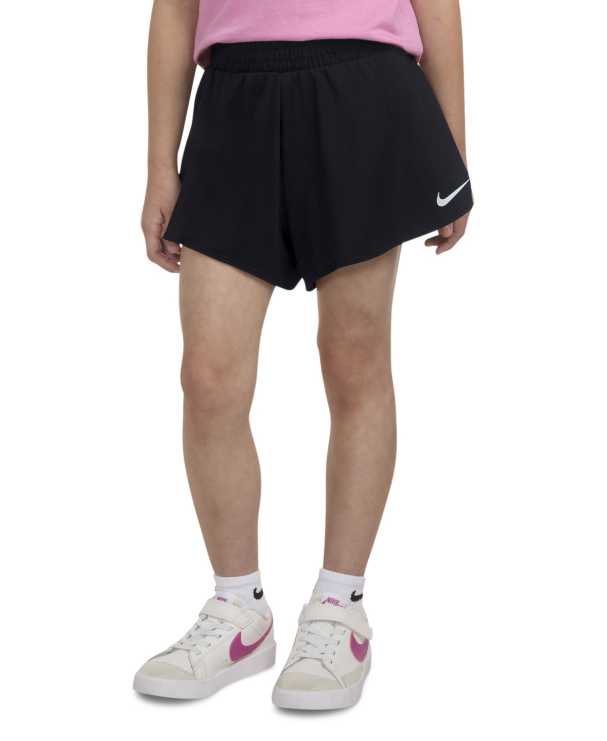 Click here for Nike Girls 4-6X Dri-fit Play All Day Swing Elastic... prices