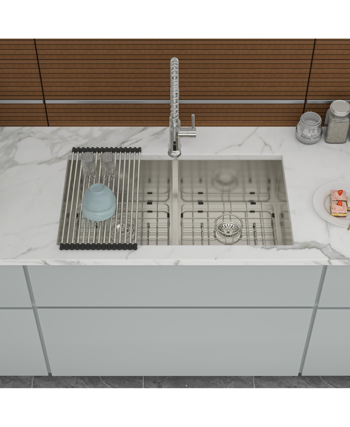 Click here for flynama 33x19x10inch Double Bowl Undermount Kitche... prices