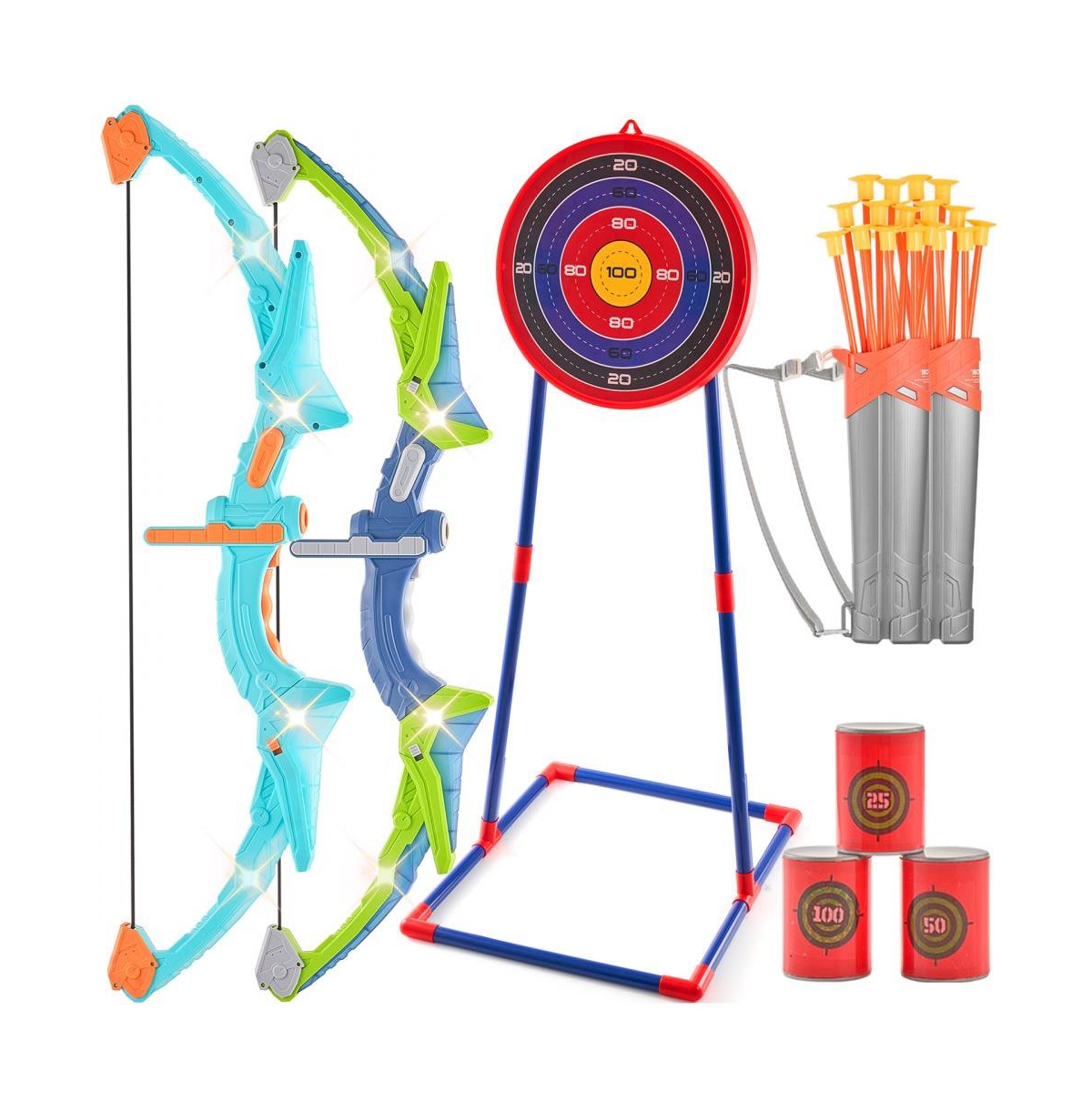 Click here for Slickblue Bow and Arrow Set for Kids  2 Pack Led L... prices