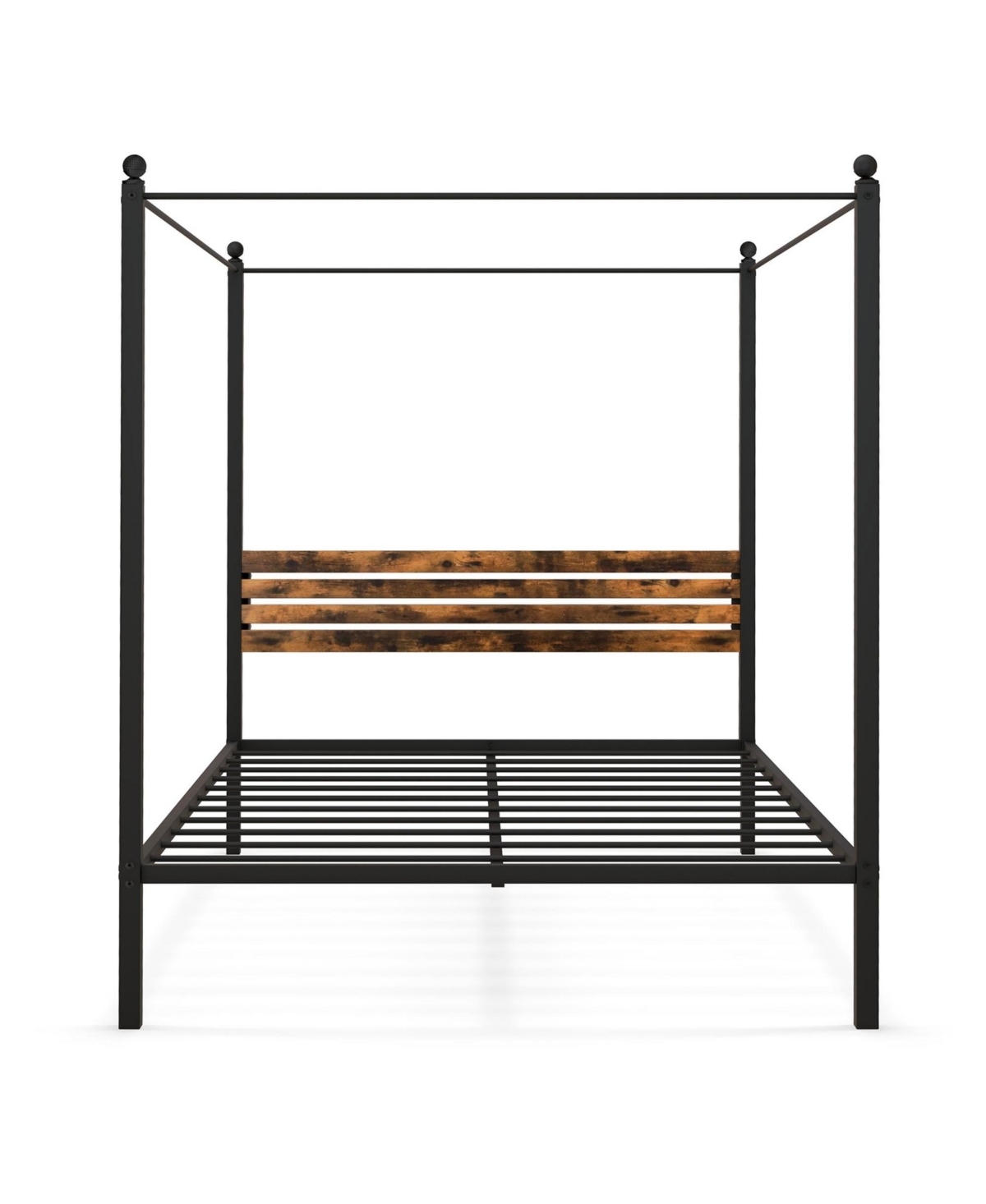 Click here for Gymax 4-Post Canopy Bed Frame Rustproof Metal Nois... prices