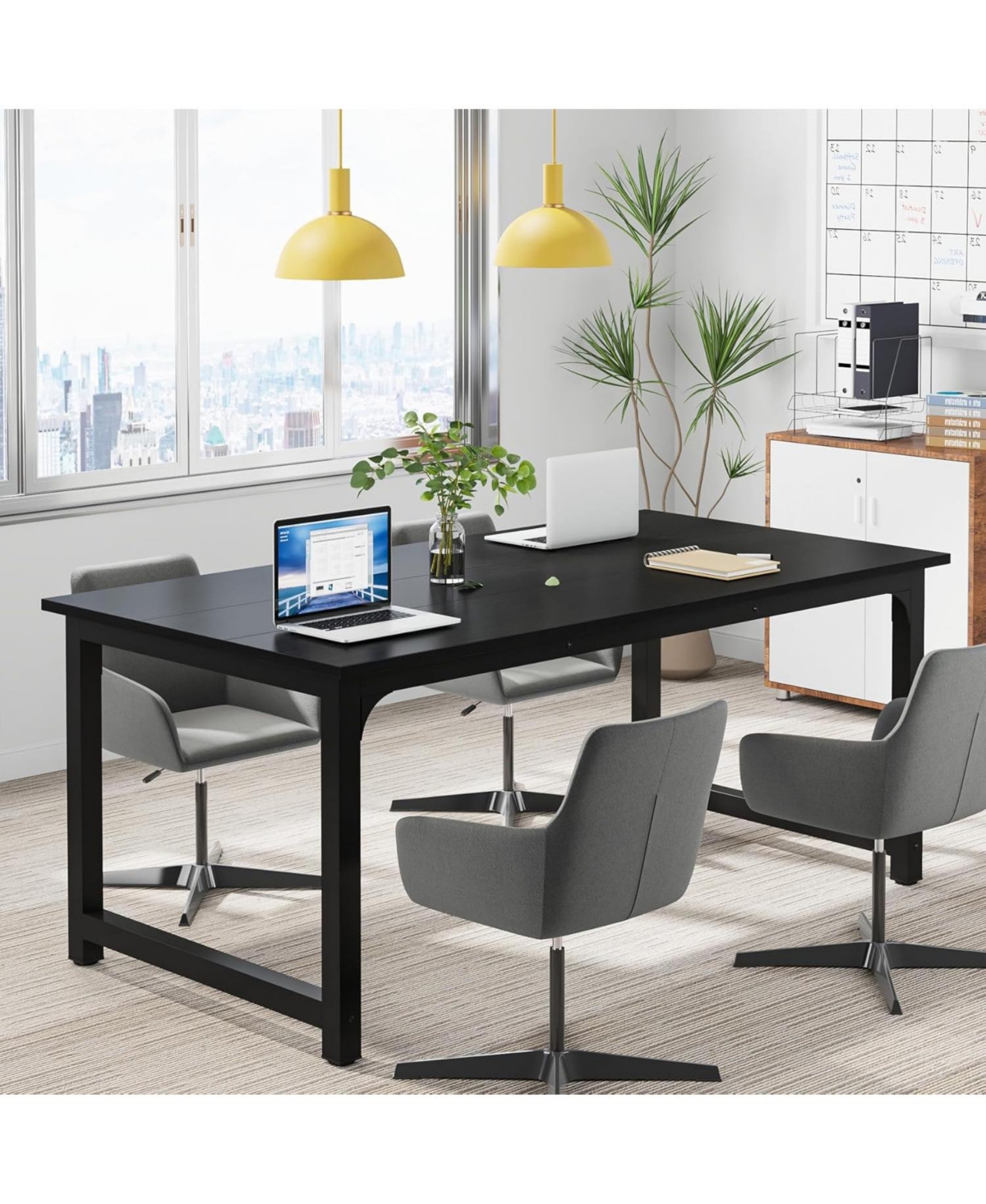 Click here for Tribesigns 63” Executive Desk  Large Office... prices